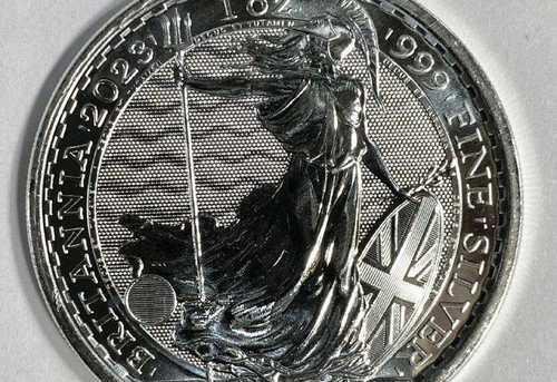 Монета. 1 фунт 2023 год. Великобритания