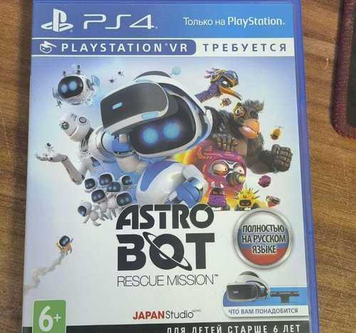 Astro bot rescue mission диск ps4