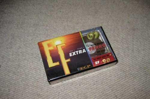 Запечатанная аудиокассета ECP Extra Ferro EF90