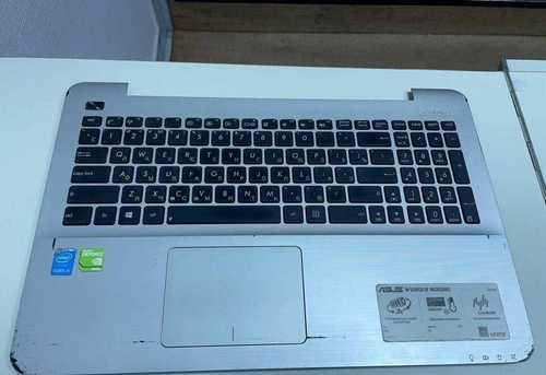 Топкейс -клавиатура+тачпад+топкейс Asus X555L