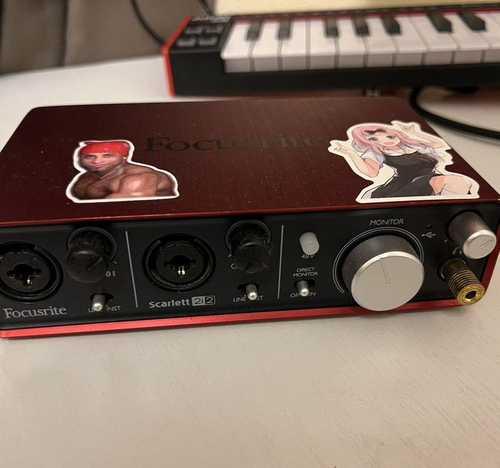 Звуковая карта focusrite scarlett 2i2