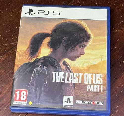 PS5 The last of us part 1 disk