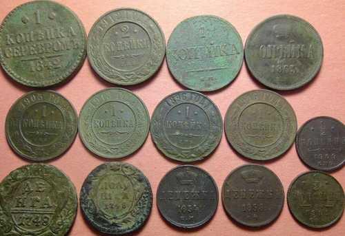 Старинные монеты.Оригиналы
