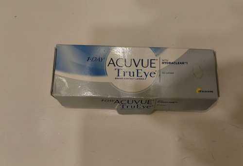 Линзы acuvue trueye -5,5. Упаковка по 30 шт