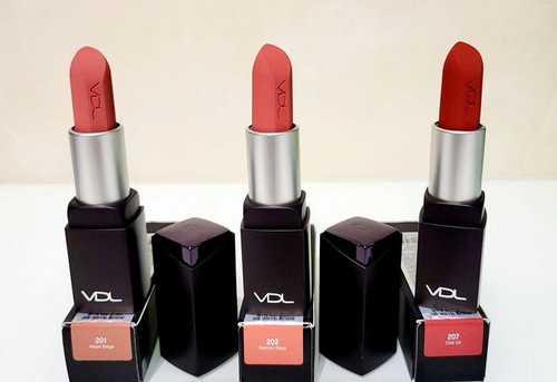 Помада матовая VDL color real FIT velvet lipstick