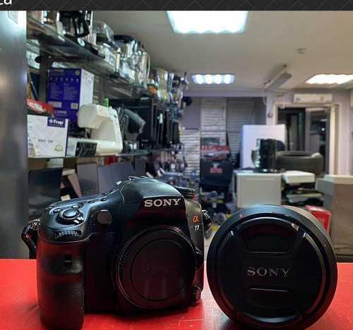 Фотоаппарат Sony a77   объектив