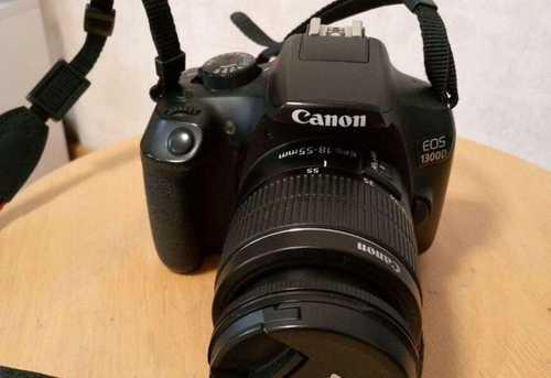 Зеркальный фотоаппарат canon 1300 d
