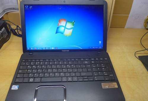 Ноутбук Toshiba Satellite C850 15.6" отличное сост
