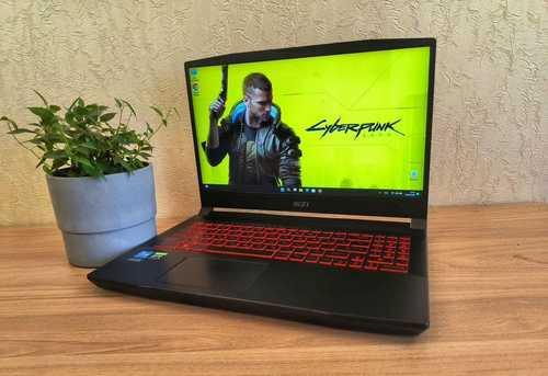 Игровой ноутбук 15.6" MSI Katana GF66 12UE-1060RU, 512 ГБ, Core i5-12450H, RAM 16 ГБ, GeForce RTX 3060 6 ГБ