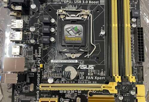 Asus B85M-G mATX lga 1150 матплата новая