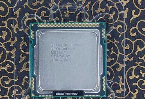 Процессор intel core i7-875k (LGA 1156)