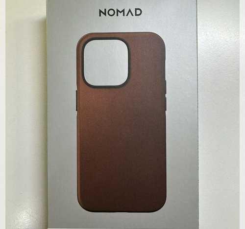 Чехол Nomad Modern Leather Case iPhone 14 pro