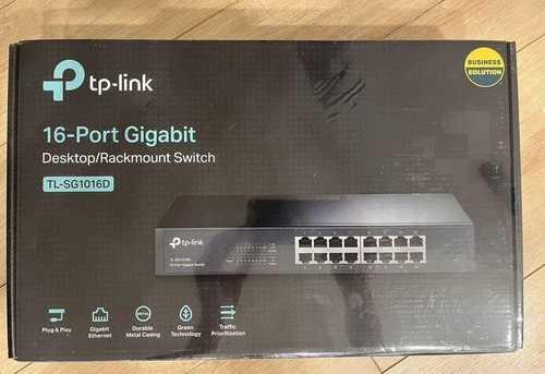 Коммутатор tp link 16 port gigabit