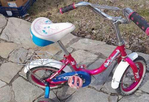 Детский трехколесный велосипед бу для девочки