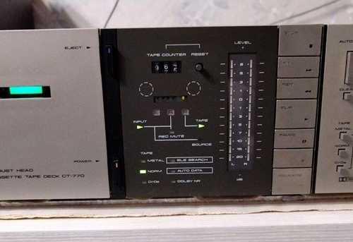 Кассетная дека pioneer ст 770