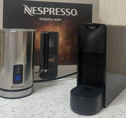 Nespresso essenza mini   капучинатор gemlux