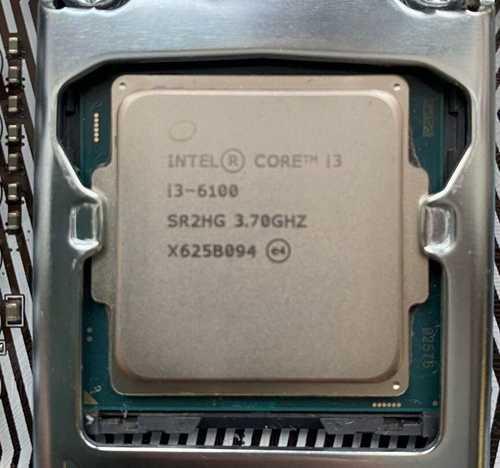 Процессор Intel I3 6100 3.7 GHZ