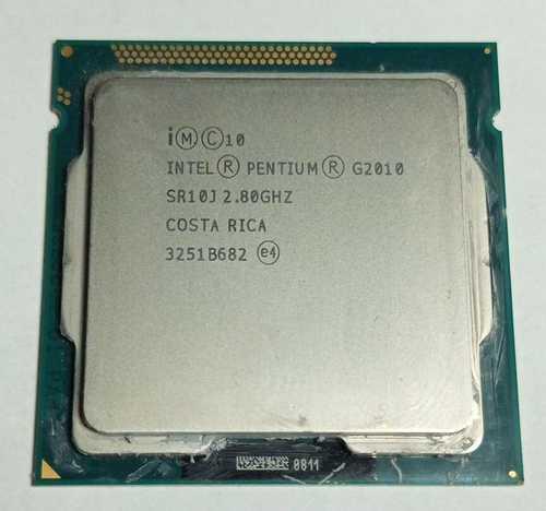 Процессор Intel Pentium G2010