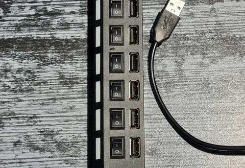 USB хаб ports usb 2.0 high speed hub