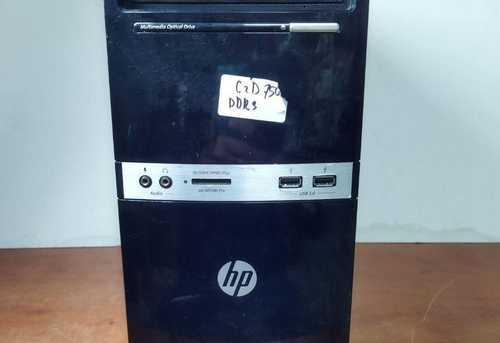 Системный блок HP 500b MT core 2 duo 7500