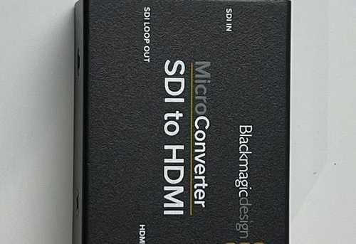 Micro converter sdi hdmi
