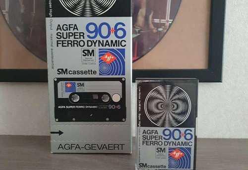 Agfa superferro dynamic 90+6 Germany 1979 новые