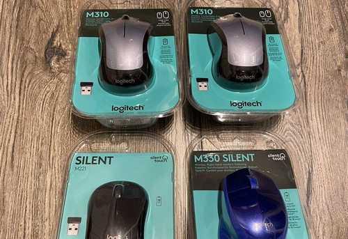 Беспроводные мышки logitech в ассортименте