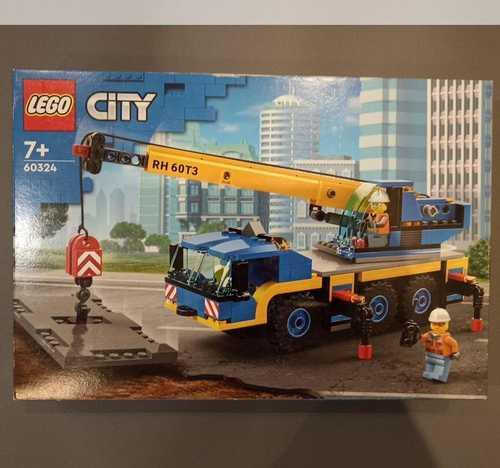 Lego city 60324 Мобильный кран новый набор