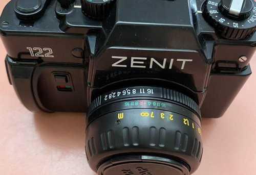 Плёночный фотоаппарат zenit 122 обьектив zenitar