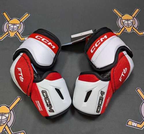 Налокотники CCM Jetspeed Ft6 хоккейные sr L