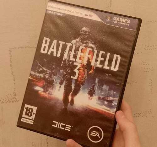 Диск Battlefield 3 на пк