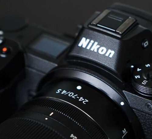 Nikon Z6 Kit 24-70 f/4 S + переходник FTZ
