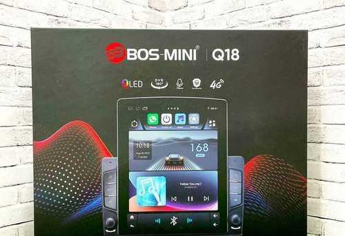 Android магнитола 2din 4+128Gb BOS-mini Q18 4G+sim