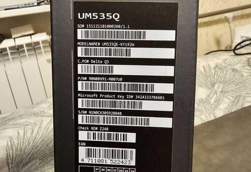 Asus Zenbook Pro UM535 (Ryzen 9,3050Ti,16Gb,oled)