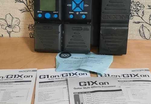 Гитарный процессор zoom G1Xon