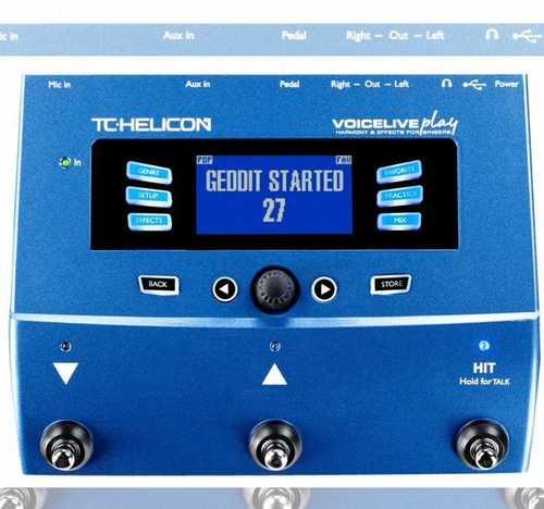 Вокальный процессор эффектов TC helicon voicelive