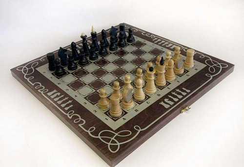 Шахматы+шашки 2в1, 40х40