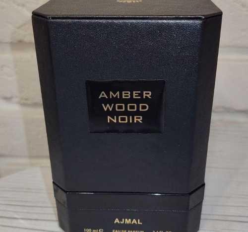 Коробка от духов Amber wood noir