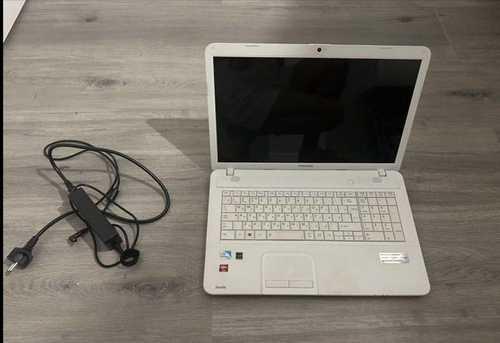 17.3" Toshiba SATELLITE C870-DNW, 500 ГБ, Pentium B980, RAM 4 ГБ, Radeon HD 7610M 1 ГБ