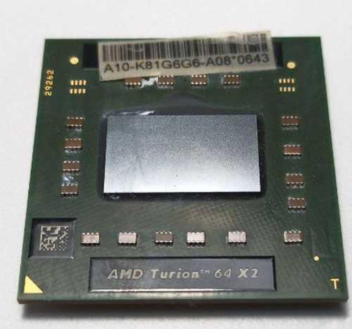 Процессор ноутбука AMD Turion 64 X2 RM-76