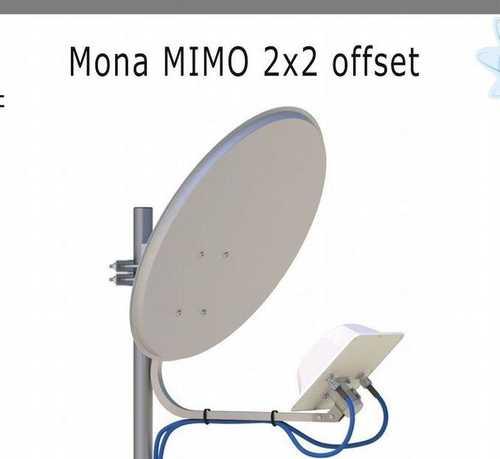 Облучатель Mona mimo 2x2 offset 3G 4G LTE 50 Ом