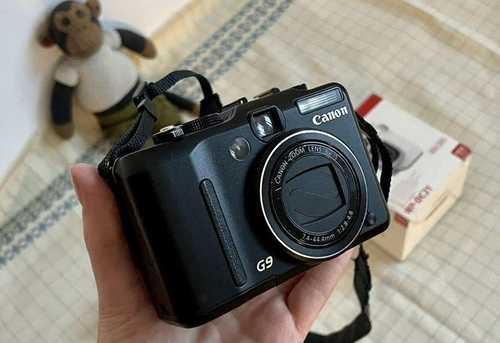 Компактный фотоаппарат canon powershot g9