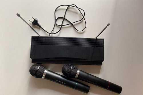Беспроводная микрофонная система Ritmix RWM-220