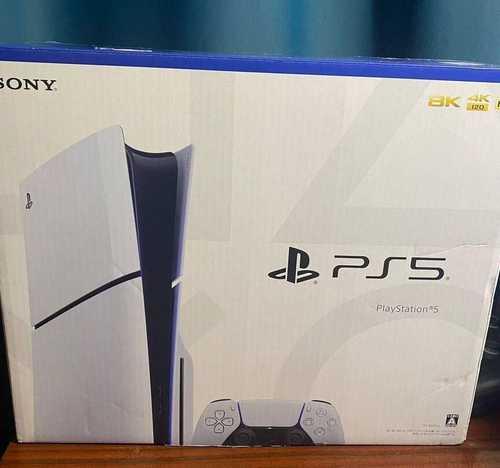 Sony playstation 5 slim с дисководом