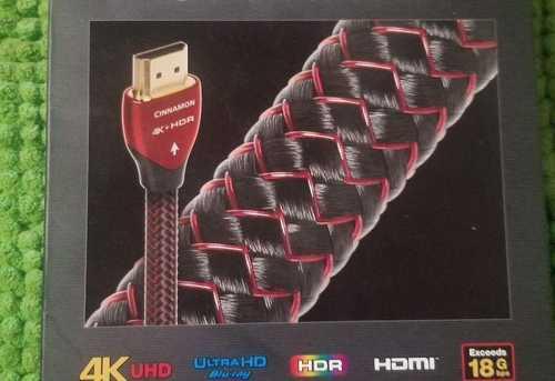 Hdmi кабель. Audioquest Cinnamon. 1,5 m.Оригинал