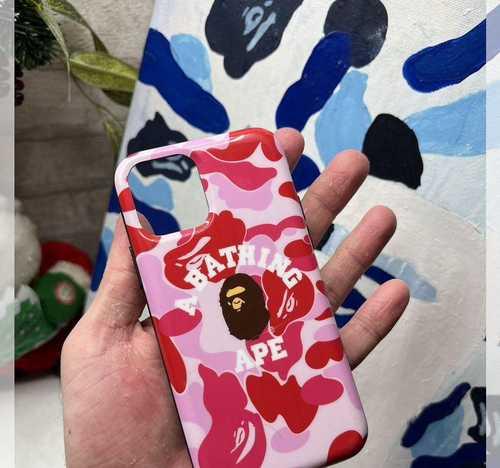 Чехол на iPhone 11 Bape Camo