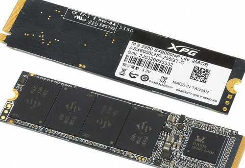 256 гб SSD M.2 накопитель adata XPG SX6000 Lite