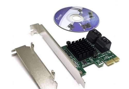 Контроллер PCI-E, 4 внутр порта SATA 6G