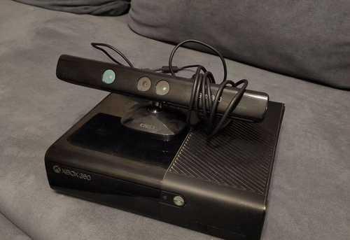 Xbox 360e + kinect (без геймпадов)