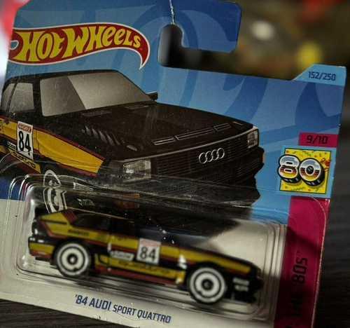 '84 audi sport quattro hot wheels